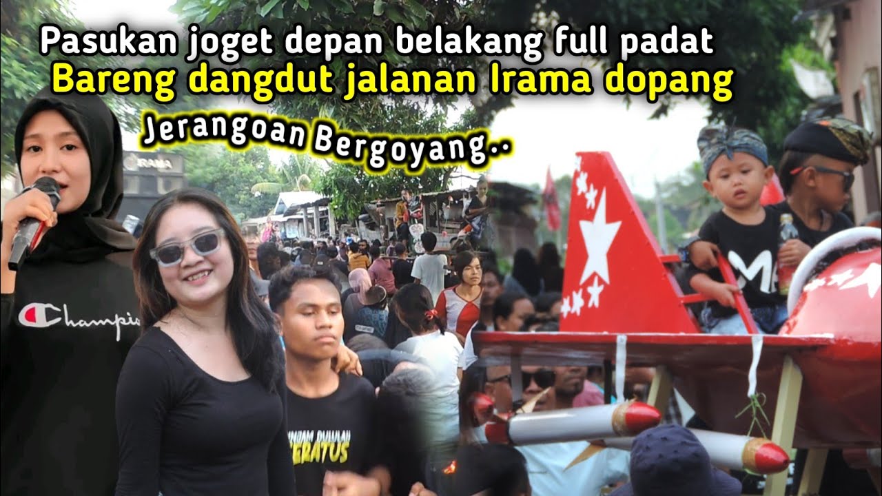 PASUKAN JOGET RAME RAME DEPAN BELAKANG FULL PADAT BARENG DANGDUT ...