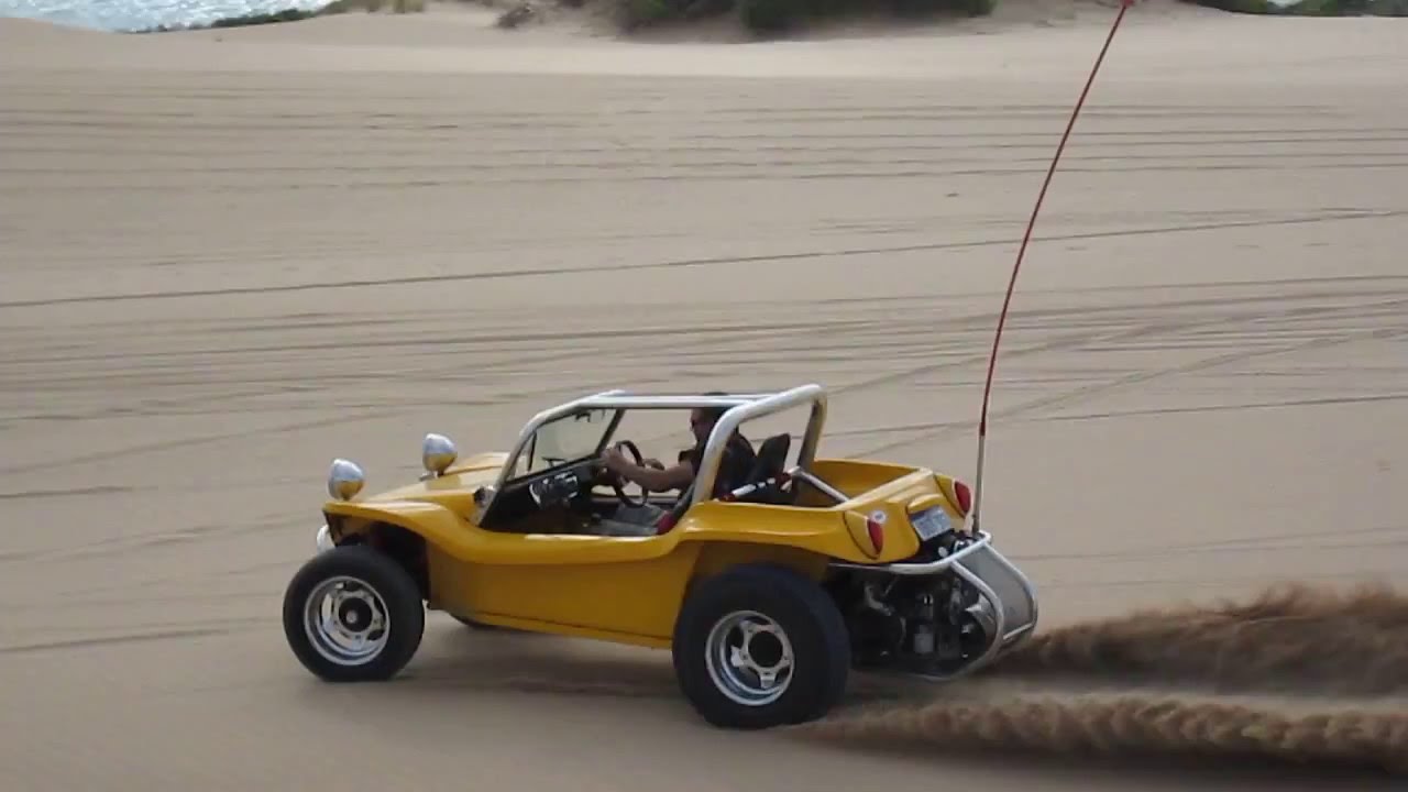 Manx buggy in the dunes - YouTube