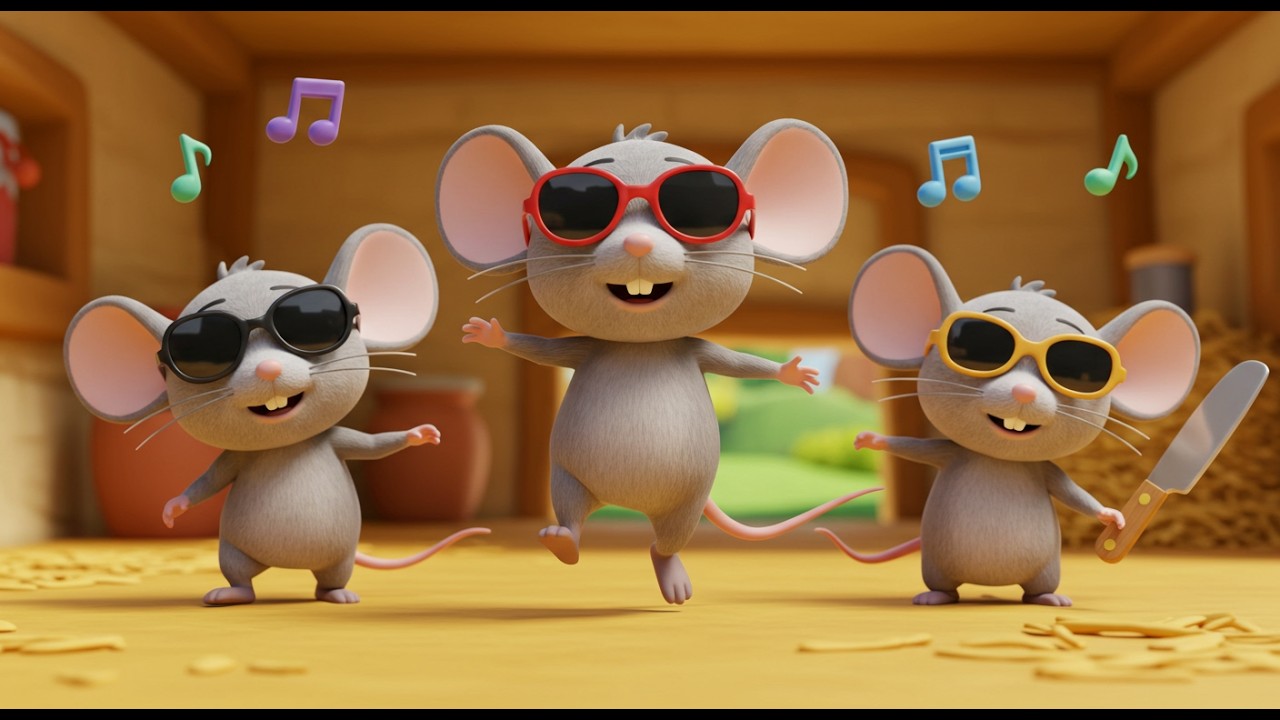 Three Blind Mice | Fun Nursery Rhyme for Kids | Chapz Curious Kids ...