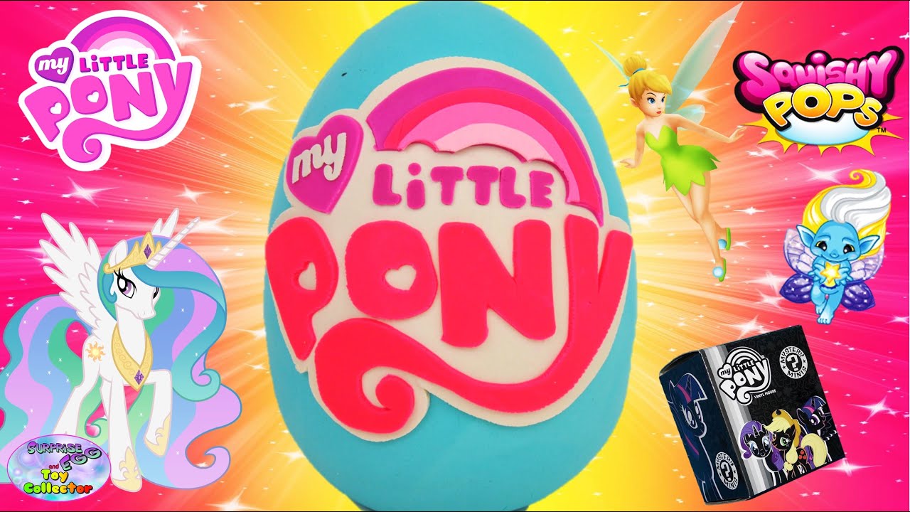 MY LITTLE PONY Giant Play Doh Surprise Egg MLP Friendship is Magic ...