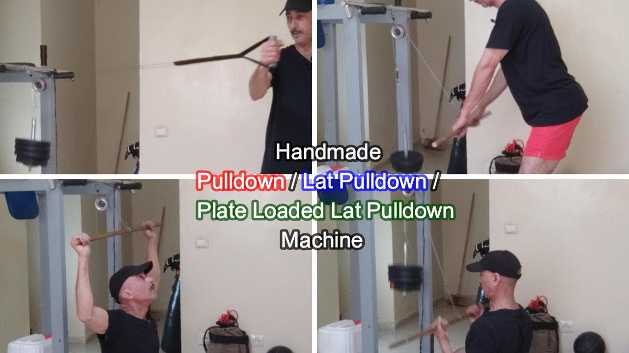 13 Top Upper Body Cable Workouts With Handmade Pull Down Machine Done ...