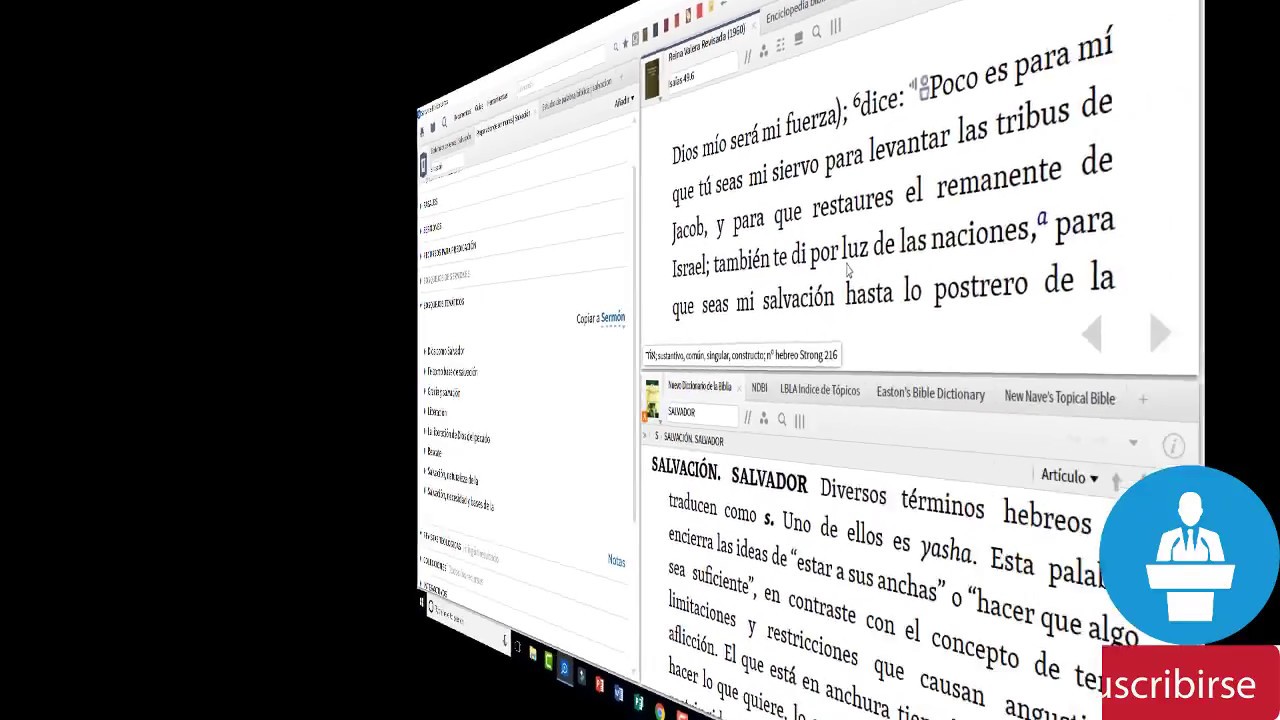 SOFTWARE BIBLICO LOGOS - TUTORIAL #3 Estudio de un TEMA - YouTube