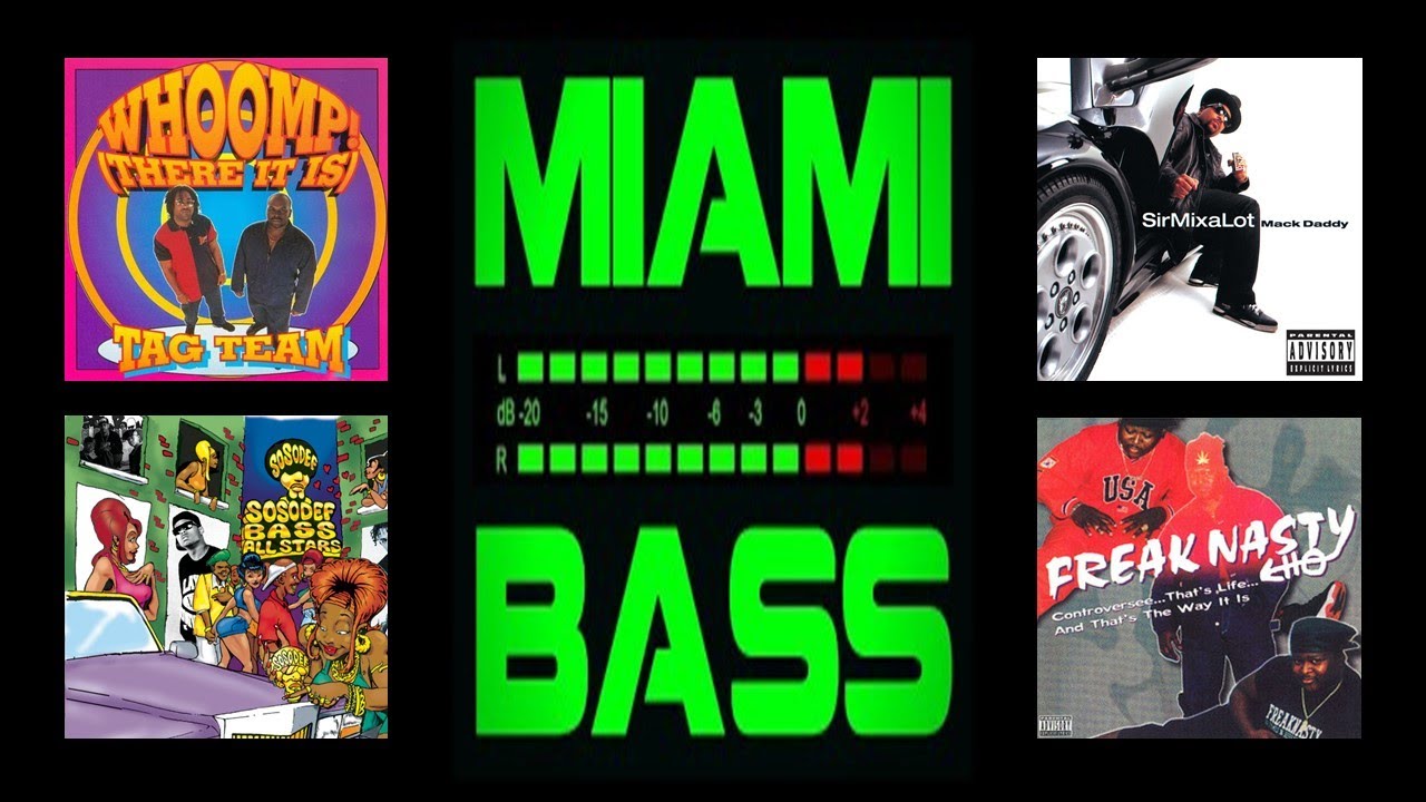 1990s Miami Bass Hip Hop MV Playlist (Freak Nasty, Sir Mix-A-Lot, Tag ...