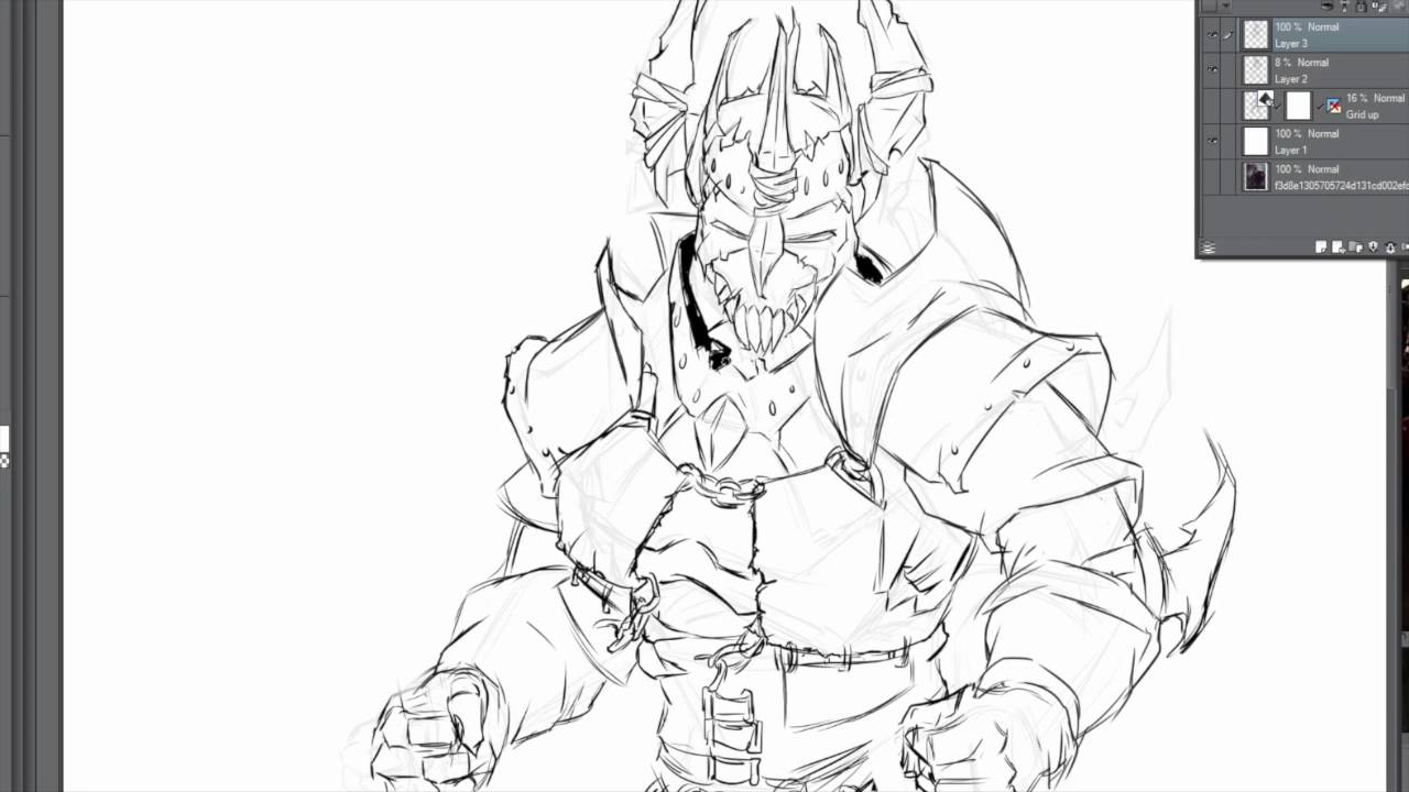 Epic Roll Eclipse - Black Knight Drawing - YouTube