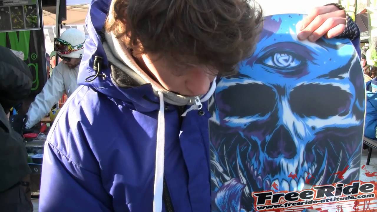 Test snowboard Flow rush 2013 par Freeride Attitude - YouTube