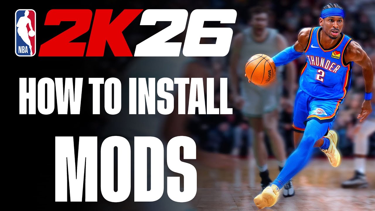 NBA 2K26: HOW TO INSTALL MODS AND EXTRACT FILES (TUTORIAL) - YouTube
