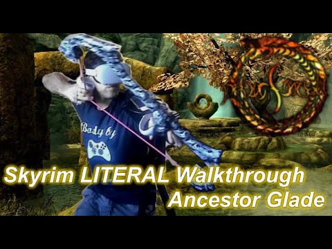 Ancestor Glade [Skyrim LITERAL Walkthrough] - YouTube