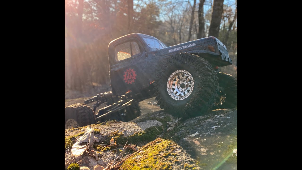 SCX10.2 COMP STYLE BUILD FIRST TEST RUN - YouTube