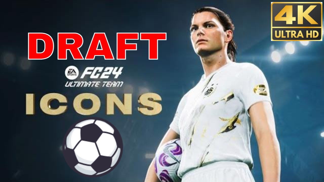 4K EA FC 24 - DRAFT Ultimate team Gameplay - YouTube