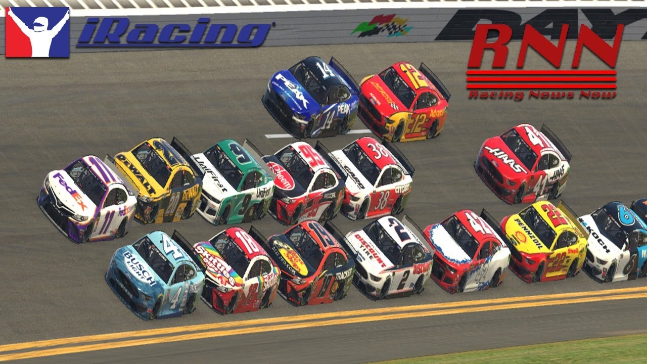 Next Gen Car at iRacing Superspeedway! | iRacing Tuesdays - YouTube