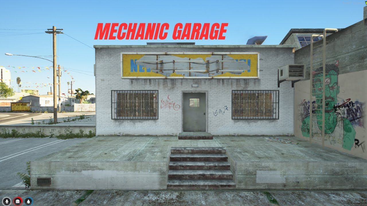Mechanic garage fivem mlo | Fivem Mods | Interior & map for Roleplay ...
