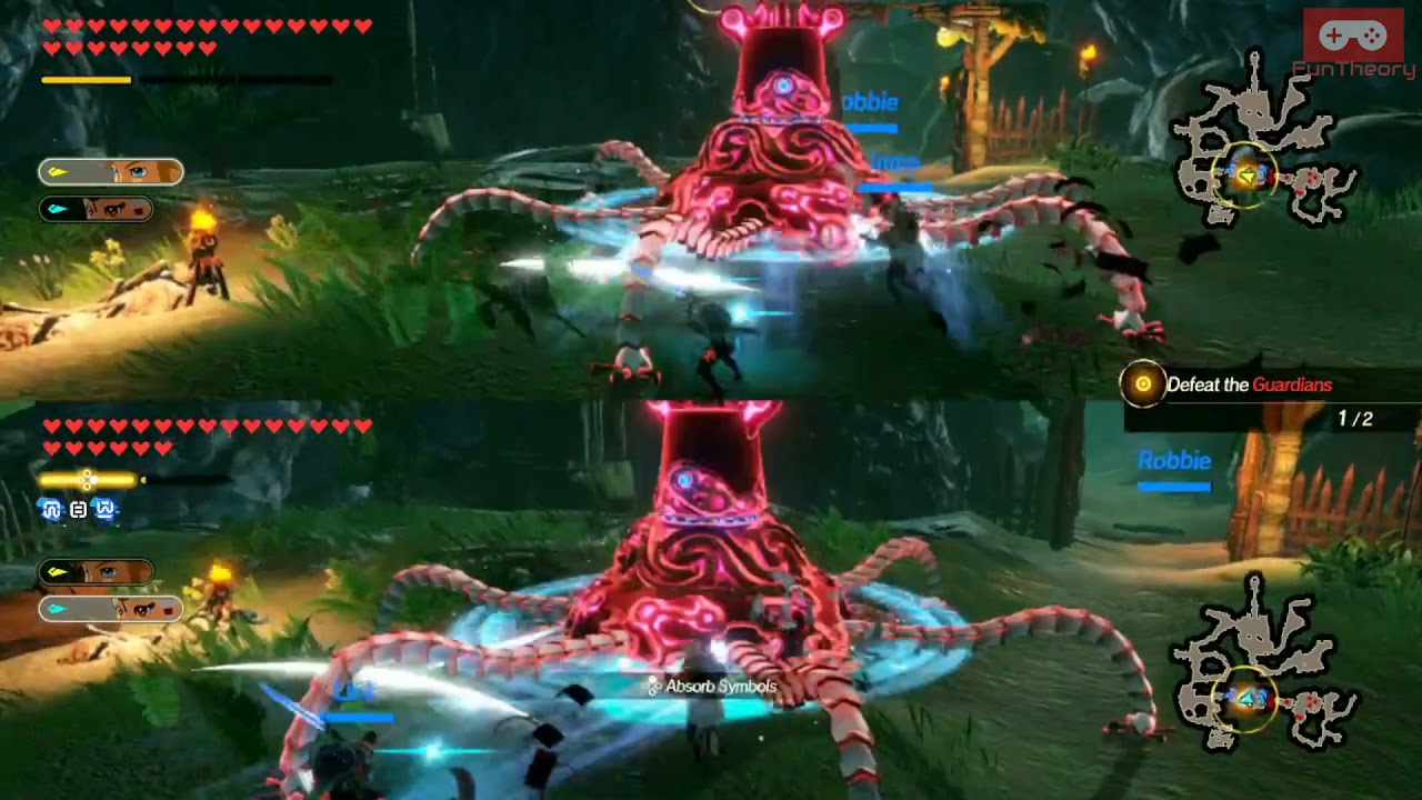 Hyrule Warriors: Age of Calamity - DLC Purah and Robbie's Study - YouTube