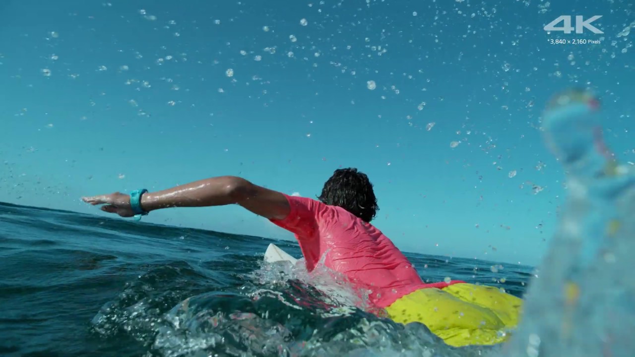 Extreme surfing 4K video - YouTube