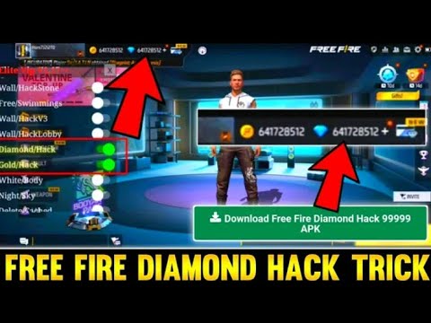 FREE FIRE DIAMOND HACK || FREE FIRE NEW MOD MENU OB39 || HOW TO HACK ...