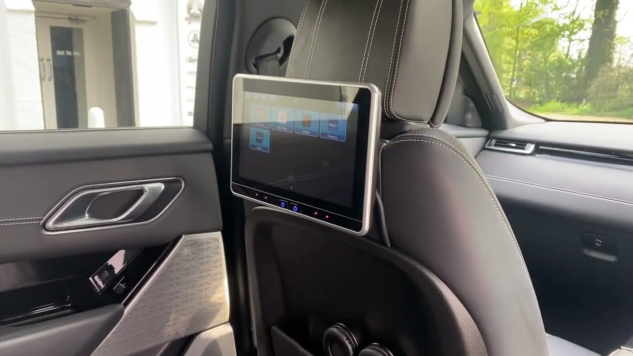 Range Rover Velar Rear Screens by Rosen - YouTube