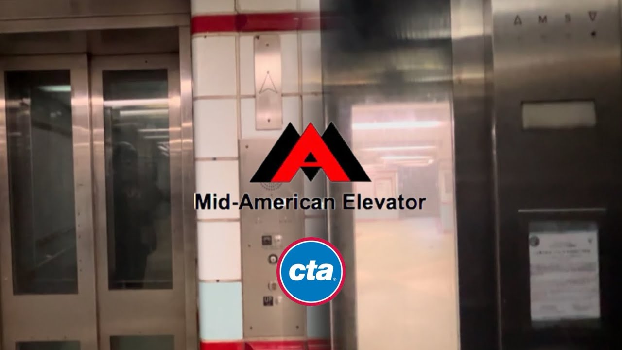 Even Louder!!: Mid-American hydraulic elevator | cta lake station - YouTube