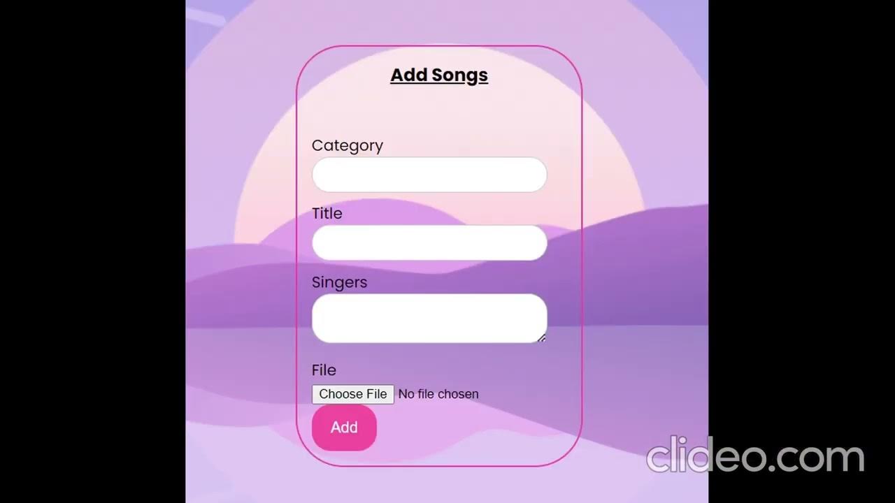 MUSIC STREAMING API DEMO - YouTube
