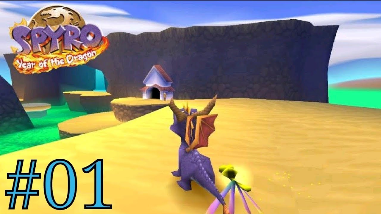 #1 Retrogaming gioco - Spyro 3: Year Of The Dragon - YouTube
