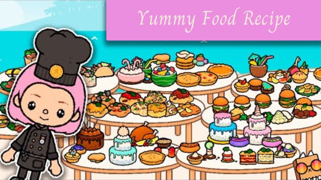 Toca boca yummy recipe - YouTube