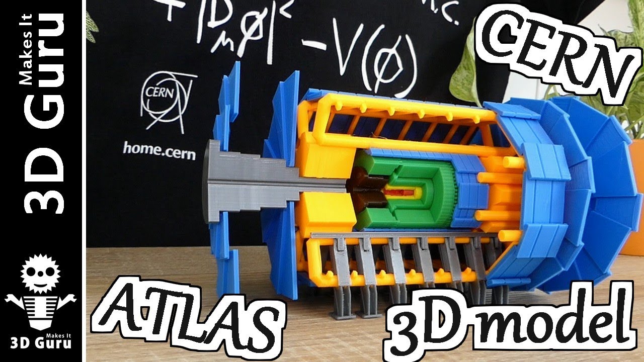 CERN ATLAS 3D model - How to make it / Ako ho vyrobiť - YouTube