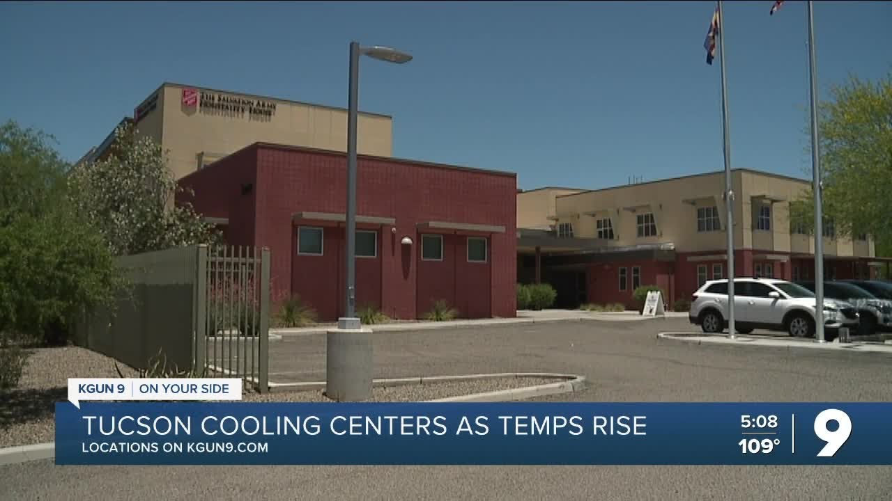 City of Tucson cooling centers available - YouTube