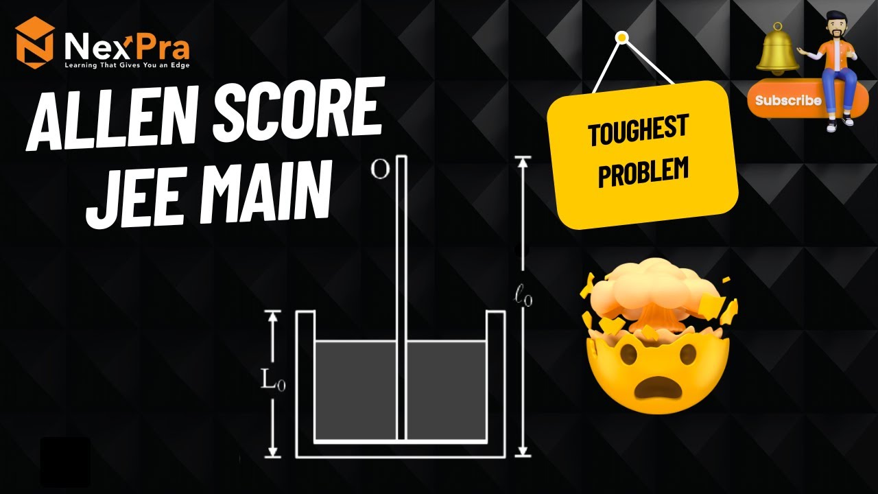 "Allen SCORE JEE Main Toughest Problem 🔥 | Can You Solve It?" - YouTube