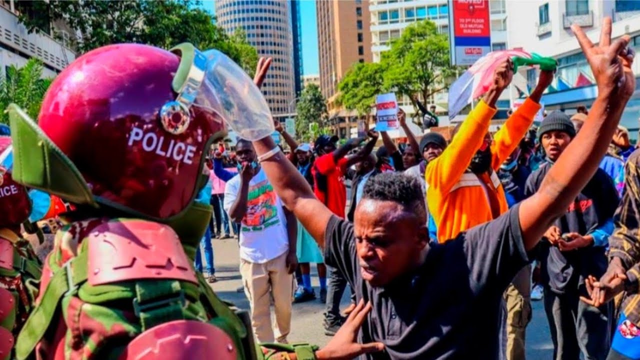 Maandamano Tuesday Leo: See How Gen Z Protesters are Trying to Defeat ...