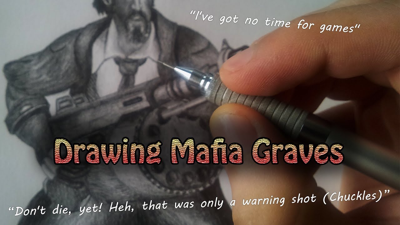 League Of Legends Graves Drawing