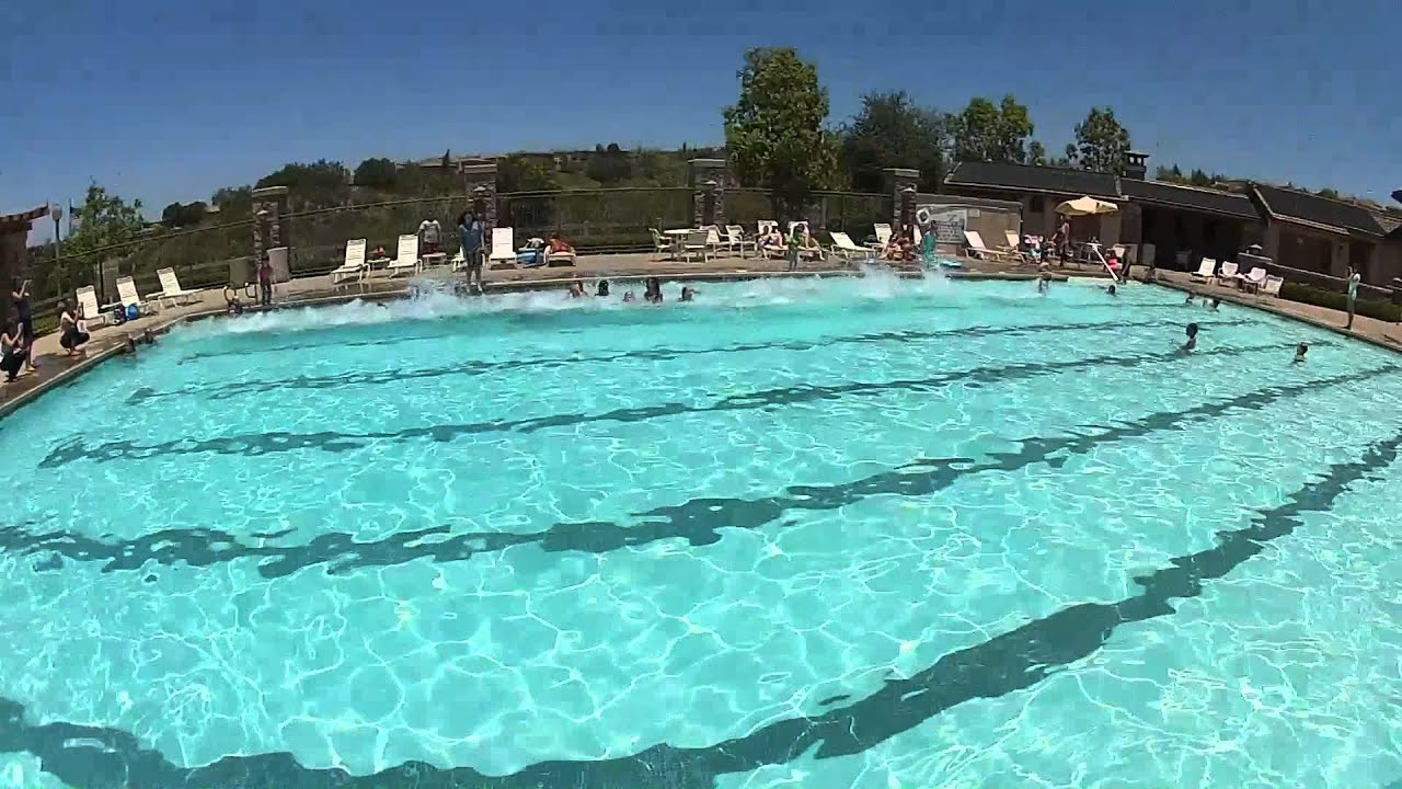 End Of School Pool Plunge 2014 - YouTube