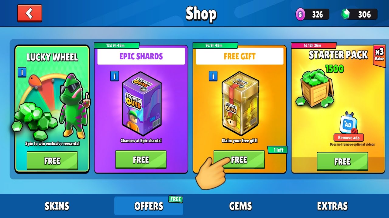 Claim Your Free Gift!🎁 Special Stumble Boxes Opening - Stumble Guys ...