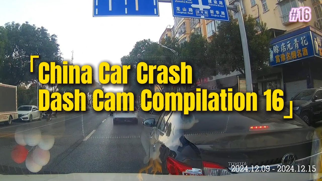 China Car Crash / Dash Cam Compilation 16 - YouTube