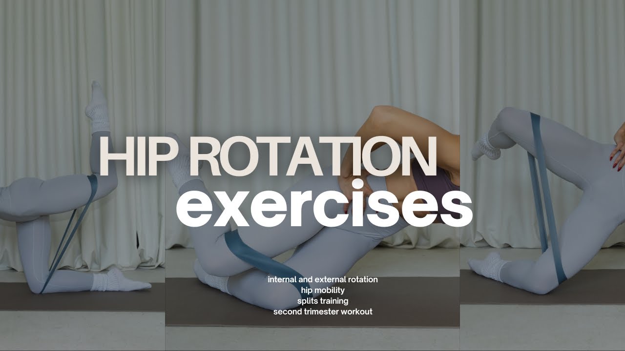 Second Trimester (Safe) Hip Mobility Training - Internal + External ...