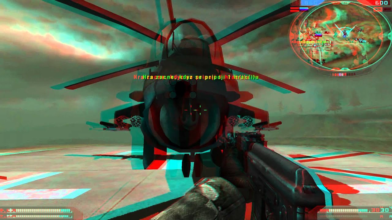 BF2 - nVidia 3D Vision - anagraph - YouTube