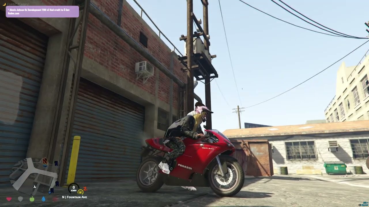 8x Development YBN Hud v3 | Fivem Script Status HUD and Car HUD all in ...