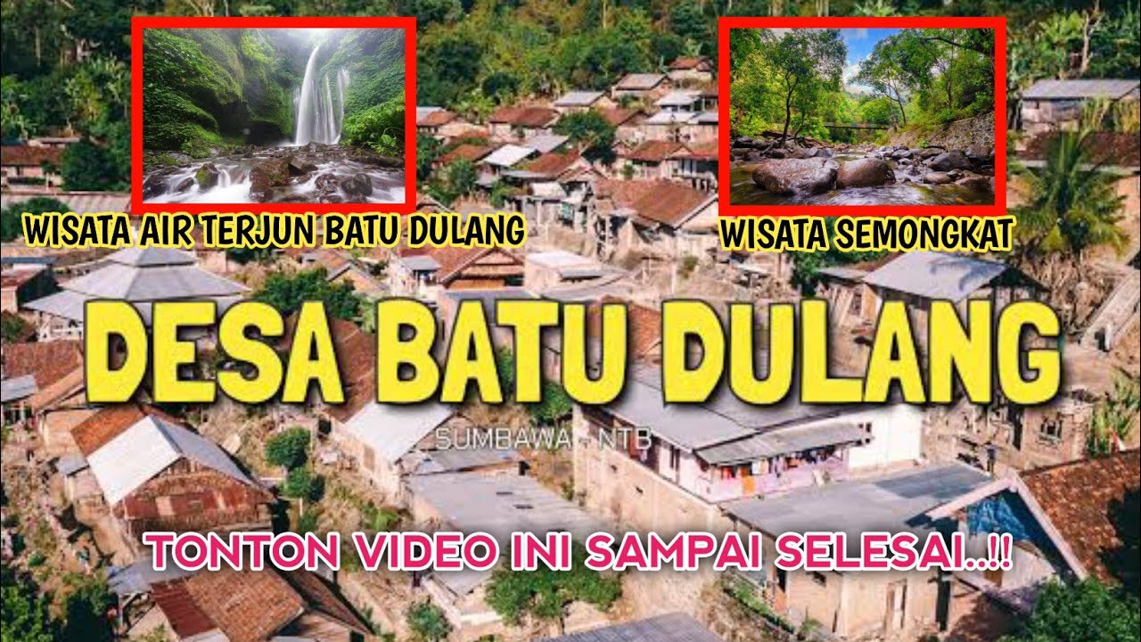 VLOG PERJALANAN MENUJU DESA BATU DULANG || SUMBAWA BESAR NTB - YouTube