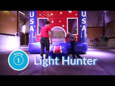 Interactive Light Game - Light Hunter Game Mode Explanation - YouTube