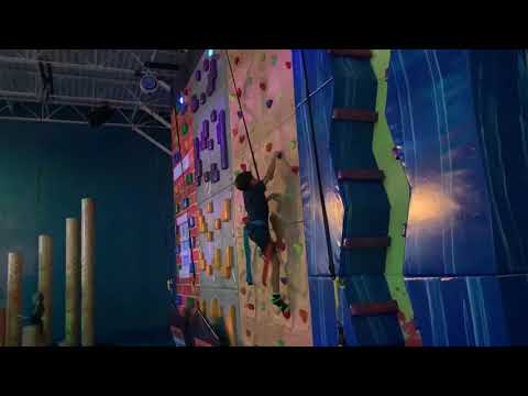 Urban Air Rock Climbing - DESTIN, FL - YouTube