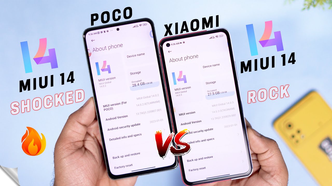 Xiaomi MIUI 14 Vs Poco MIUI 14 Side by Side Features Comparison | Poco ...