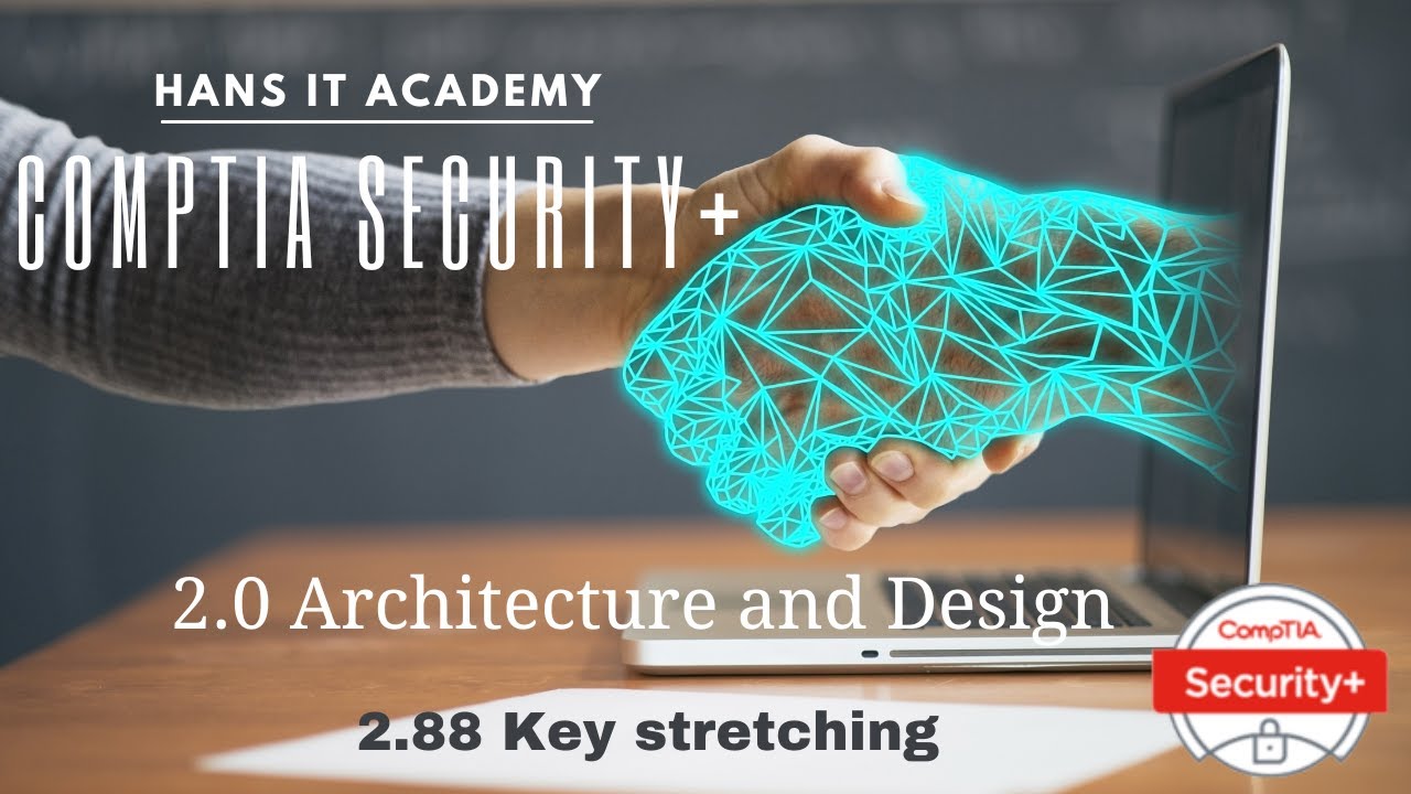 Salting and key stretching - CompTIA Security+ SY0 601 Domain 2.88-2.89 ...