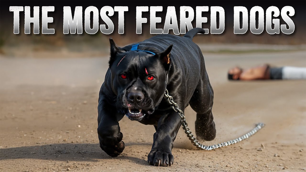 The 10 Most Fearsome Dog Breeds - YouTube