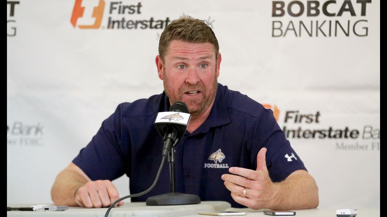 Montana State press conference - post North Dakota: Head coach Jeff ...