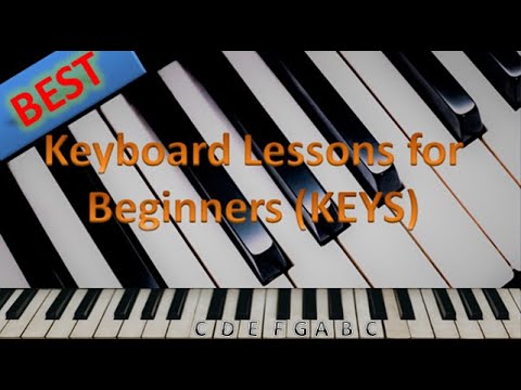 Keyboard for beginners (keys) - YouTube