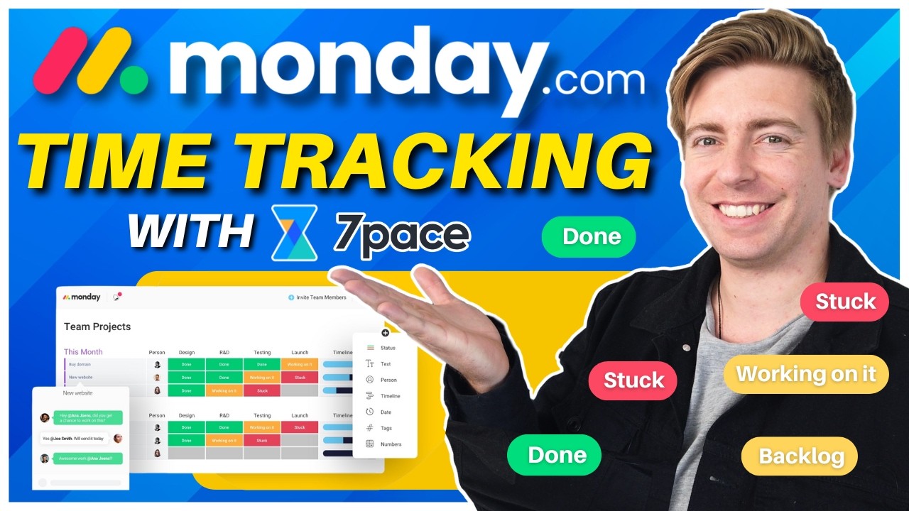 Time Tracking Tutorial for monday.com | Appfire Productivity Guide - YouTube