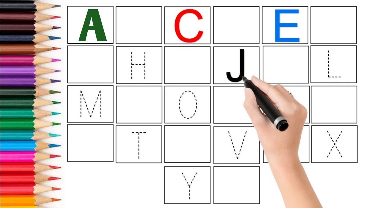 Chote baccho ki abcd | chote baccho ke liye abcd | chote baccho ki abcd ...