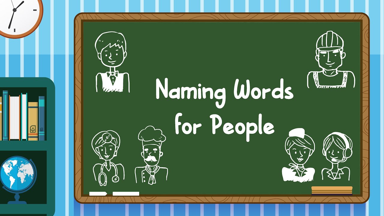 Naming Words for People - YouTube