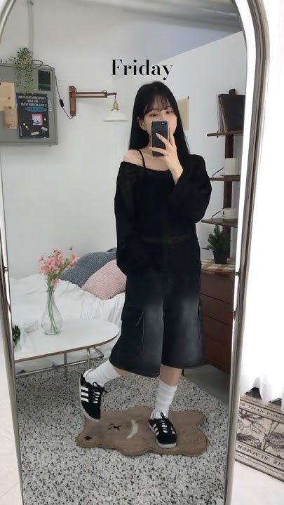 159cm / 43kg 일주일 코디 모아보기🫧 #데일리룩 #코디 #ootd #lookbook - YouTube