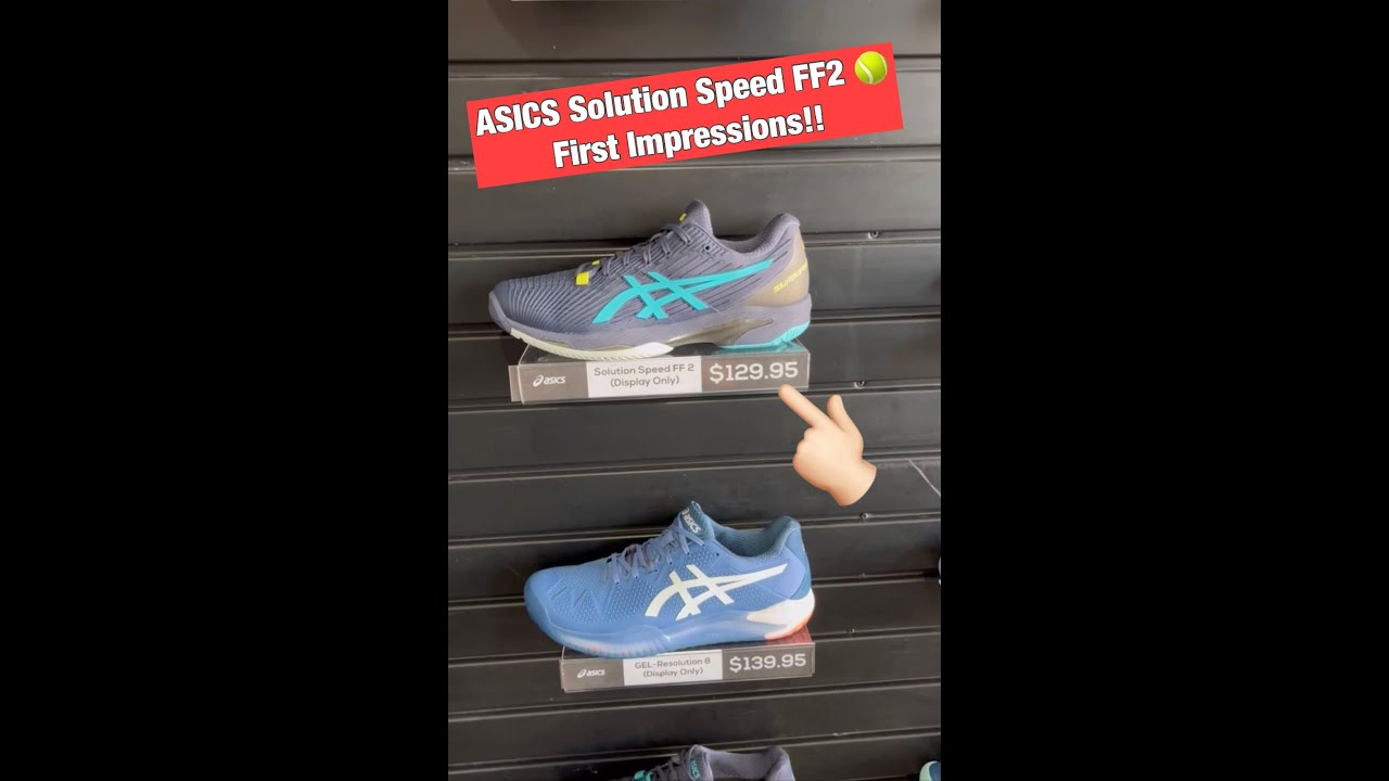 ASICS Solution Speed FF2 Review!!! - In Hand - YouTube
