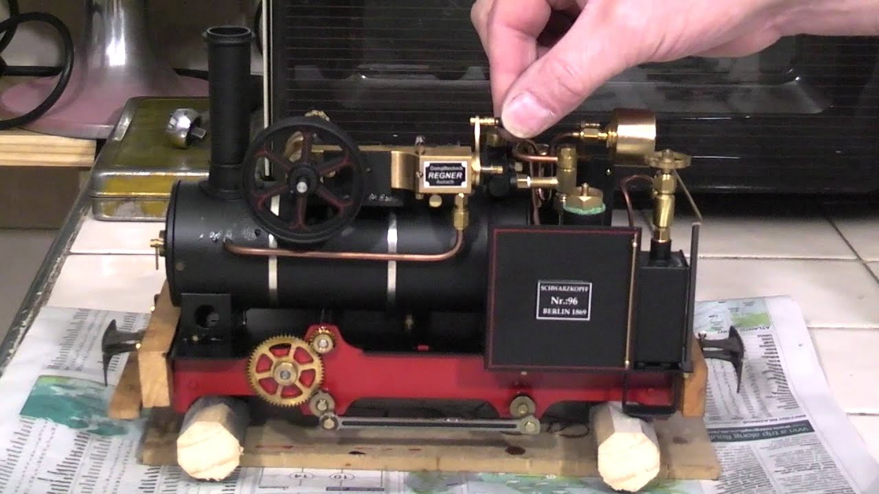 Regner Vincent, First Steam Out Of The Box! - YouTube