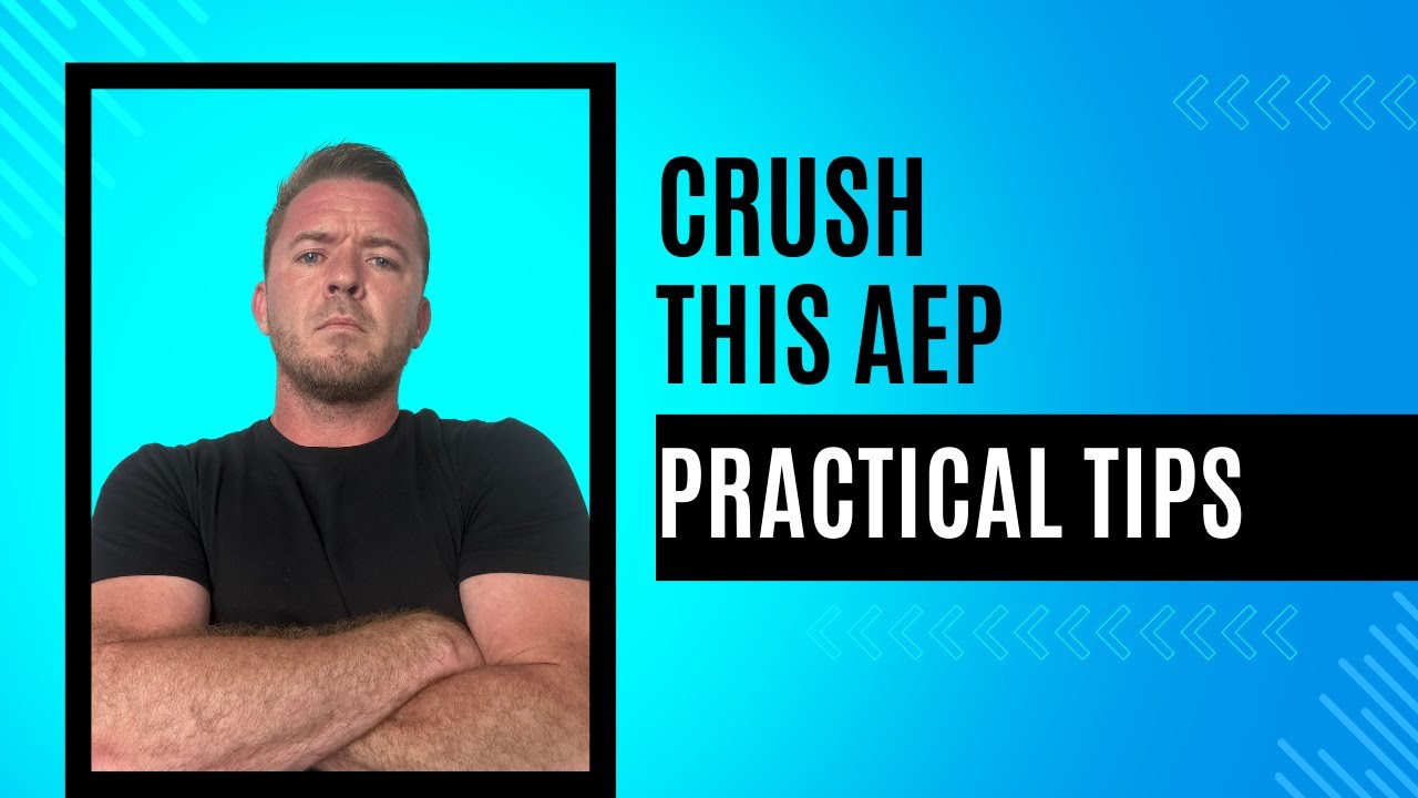 Front load your AEP 2025 for success: A practical guide. - YouTube