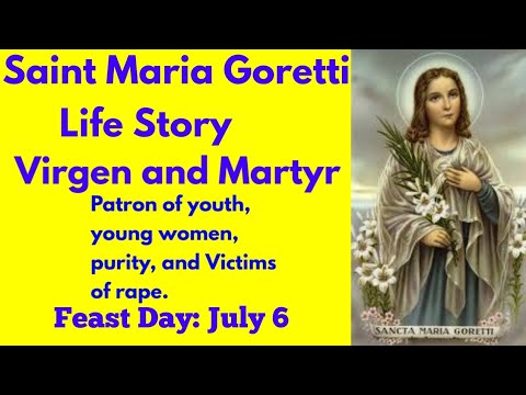 Saint Maria Goretti Life Story - YouTube
